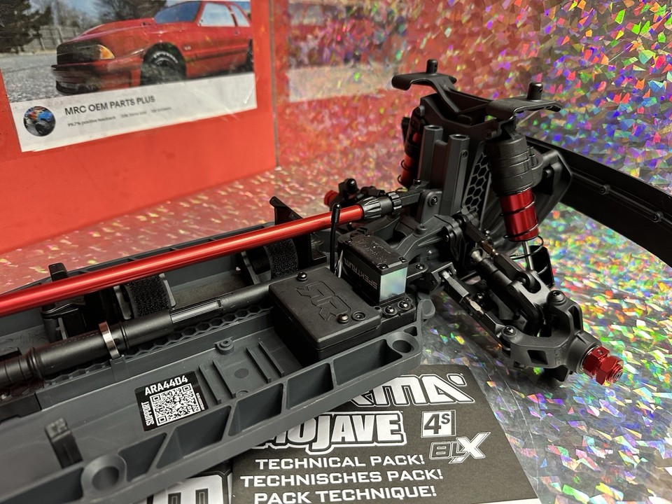 Arrma Mojave 4s 1/8 Sct Trophy Truck Roller Chassis W/ SERVO-center ...
