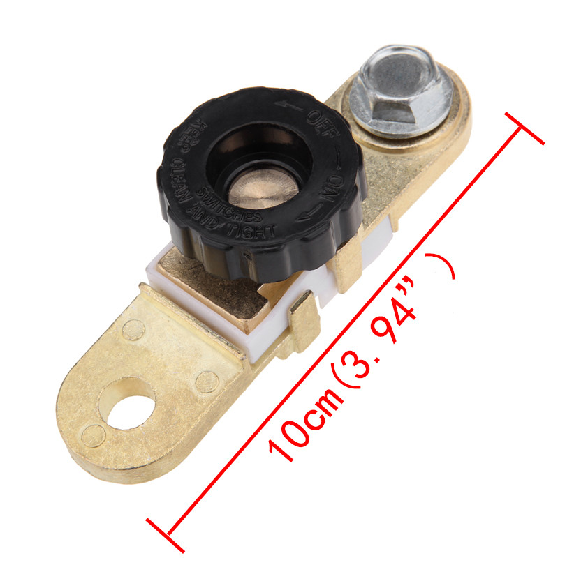 2PCS Side Mount Battery Terminal Batteries Cut Off Disconnect Safety ...