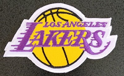 Los Angeles Lakers NBA Embroidered iron on patches 2 1/2 x 4" | eBay