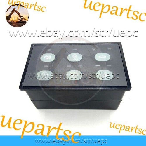 Cat For E312C 320C 330C Headlamp Switch Wiper On Off Controller Panel ...