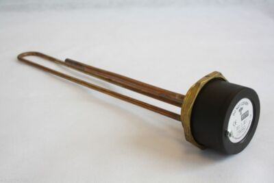 GENUINE TESLA! 18" COPPER HOT WATER IMMERSION HEATER ELEMENT ...