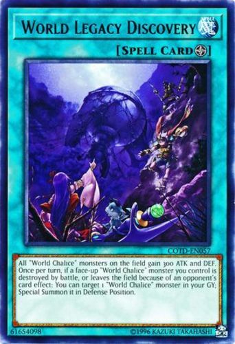 3 x World Legacy Discovery - COTD-EN057 - Rare - Unlimited Edition Near ...