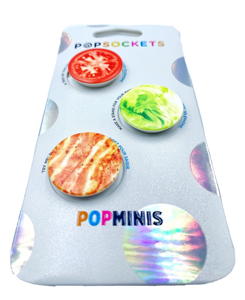 Popsockets Popminis BLT Bacon Lettuce 🥬 Tomato 🍅 Popmini Popsocket Pop ...