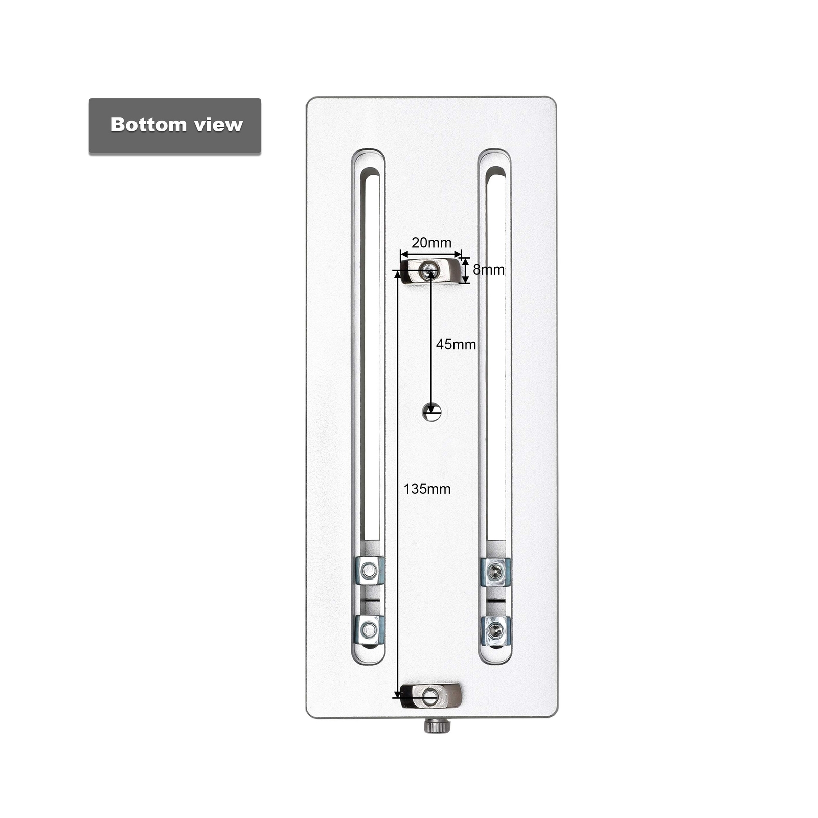 MINI Low Profile Bench Vise Workholding Clamp for 3018 CNC Router ...