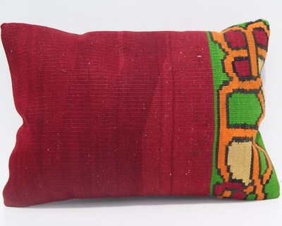 20"x14" Yugoslavian kilim durable pillow Hand woven Yugoslavian kilim ...