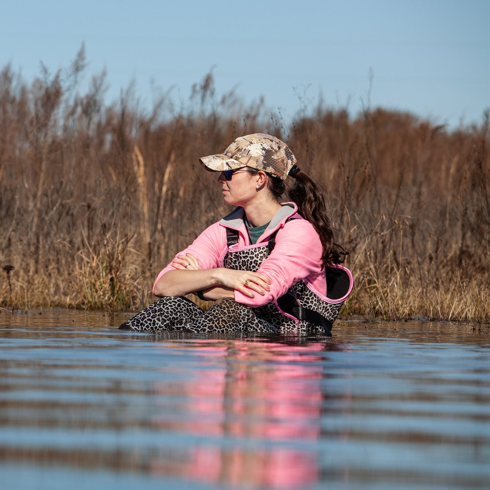 HISEA Women Neoprene Chest Waders 400G Insulated Bootfoot Fishing ...
