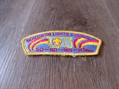 VINTAGE BOY SCOUTS OF AMERICA NORTHERN LIGHTS COUNCIL PATCH | eBay