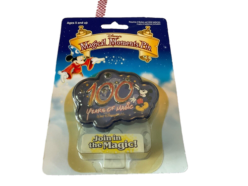 Walt Disney World 2001 Magical Moments 100 Years Magic Light-up Pin New ...