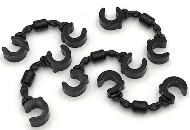 Lego 5 New Black Minifigure Utensil Handcuffs Parts | eBay UK