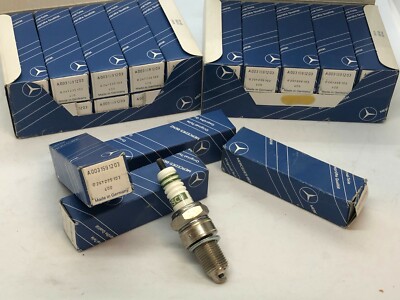 Mercedes Benz Bosch Box of 10 Spark Plugs Part # 0031591203 Genuine NOS ...