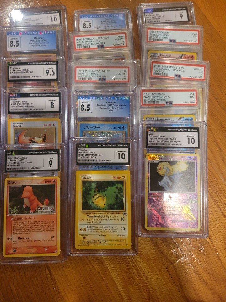 Pokemon - PSA/CGC Vintage Card Collection Graded Pokemon lot!! Read ...