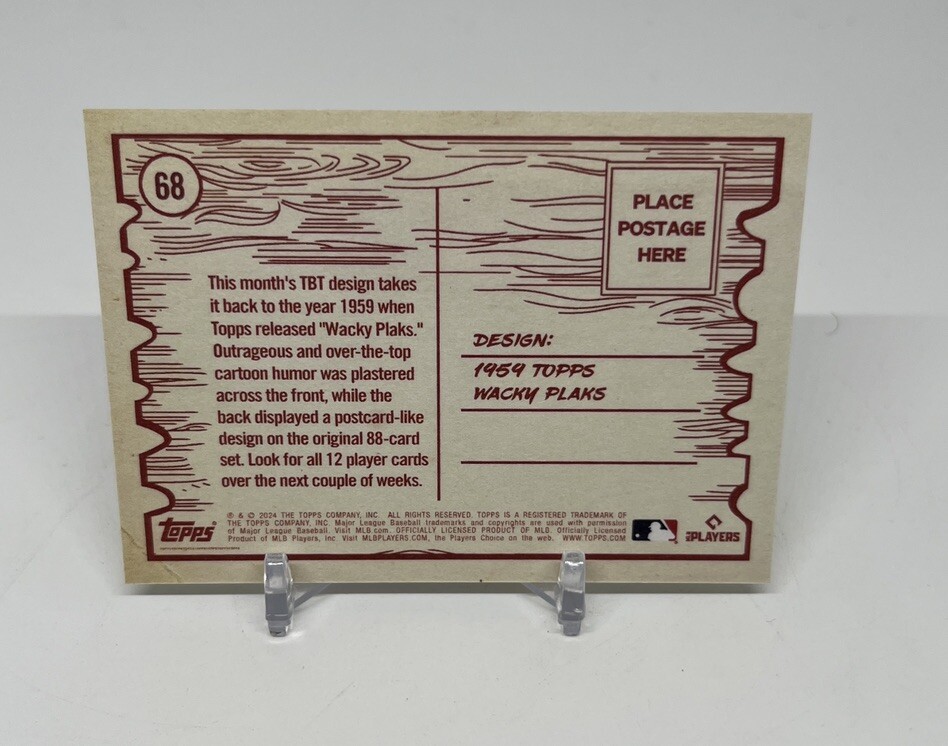 2024 Topps Throwback Thursday Juan Soto #68 - 1959 Wacky Plaks | eBay