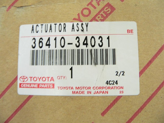 3641034031 Genuine Toyota Actuator ASSY Transfer Shift 36410-34031 for ...