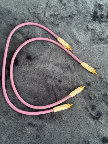 Cable Talk Monitor 2 (1/2m) Hi Fi RCA Audio Interconnects | eBay