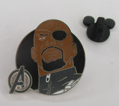 Disney Nick Fury Pin Marvel Avengers Assemble | eBay