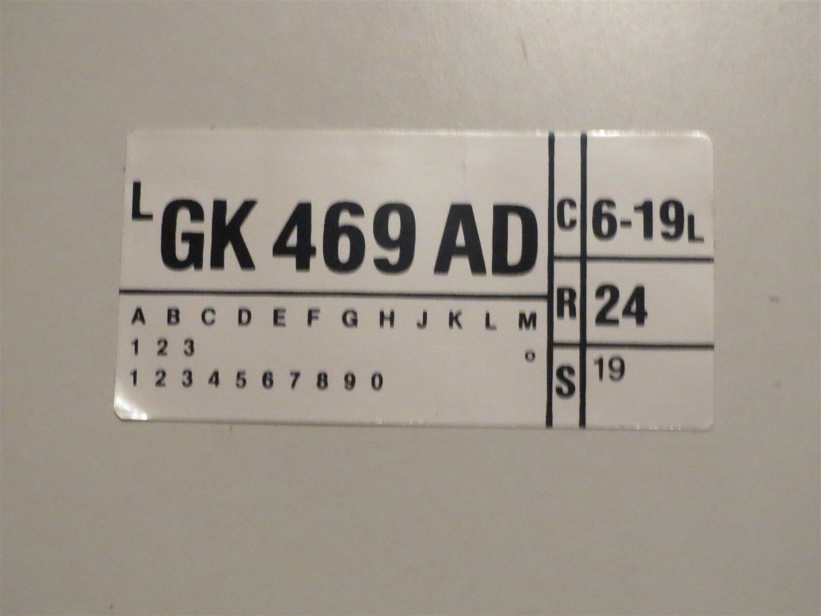 1976 LINCOLN MARK IV 460 ENGINE - ENGINE CODE DECAL STICKER FOR VALVE COVER | eBay