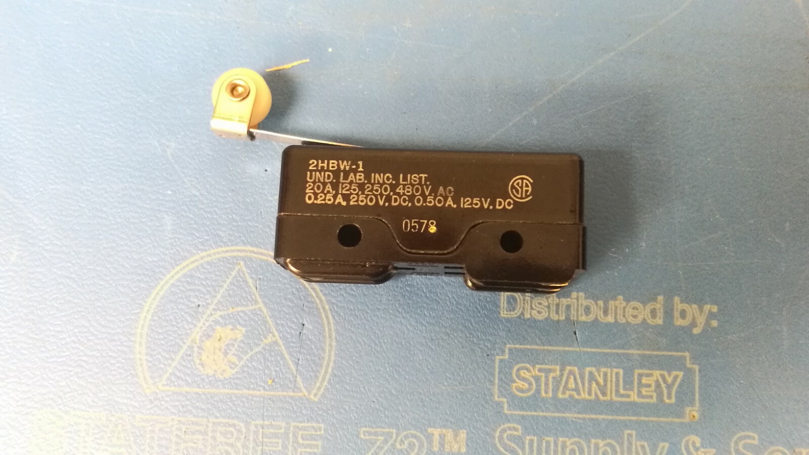 Vintage NOS Unimax Switch 2HBW-1 With Roller Lever installed NEW | eBay