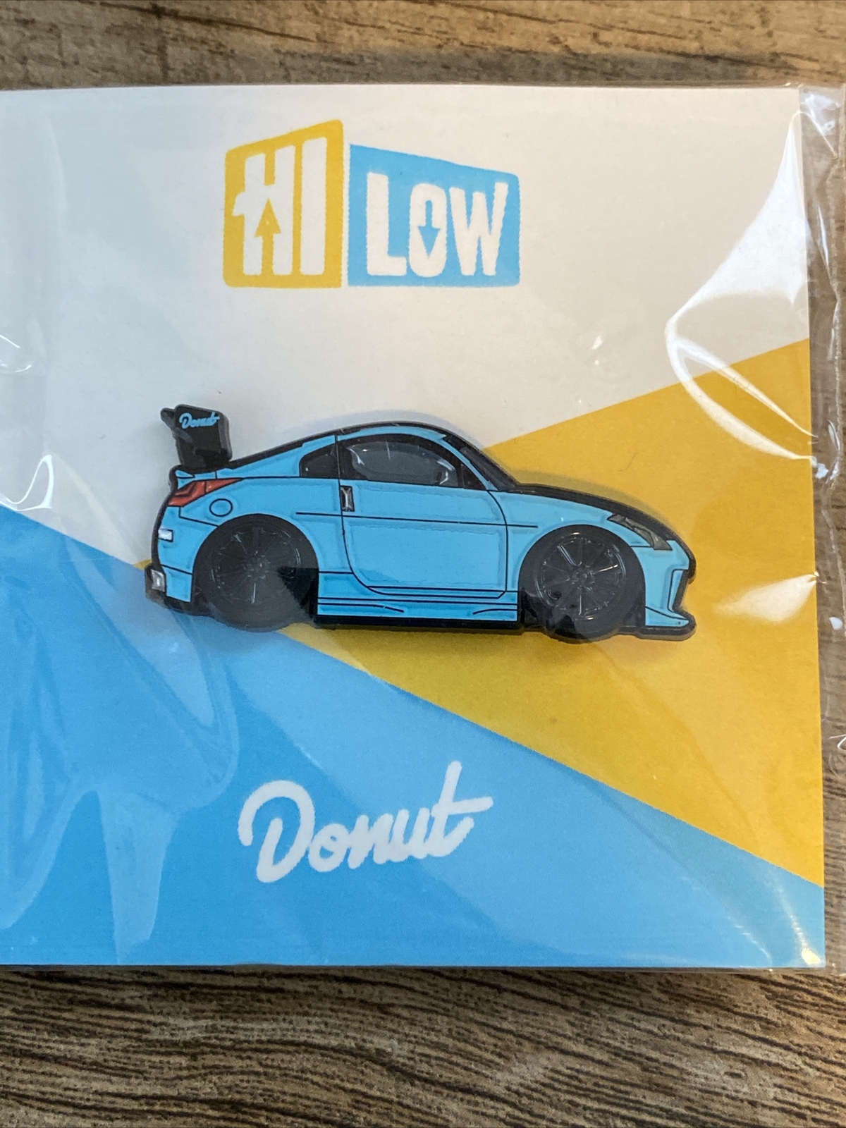 Donut Media Hi Low Pin 350Z Original 1st Edition New SOLD OUT Leen ...