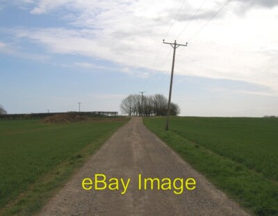 Photo 6x4 Track to Owstbill House Farm Aldbrough c2010 | eBay UK