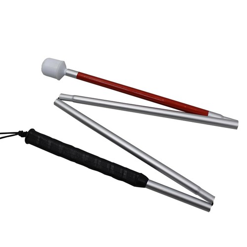 Folding Blind Cane Foldable Blind Stick for Walking Vision Impaired ...