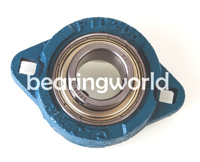 SBFTD205-16 Prelube Set Screw 1" Bearing with 2 Bolt Ductile Flange | eBay