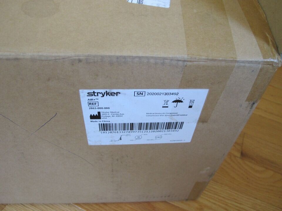 Stryker 2863 Air Mattress Pump Air 2863-000-000 IsoFlex LAL SPR Plus ...