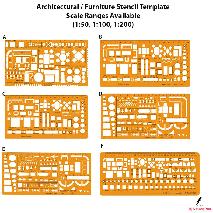 Model Furniture Scale Template Qatalitic Architect And Furniture