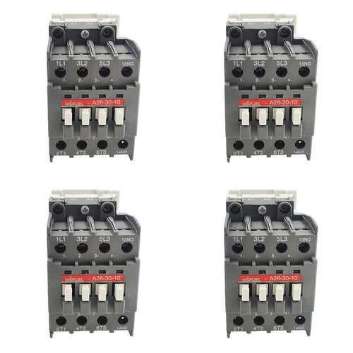 4PCS Contactor 480V coil AC 26A 3P A26-30-10 replace Contactor A26-30 ...