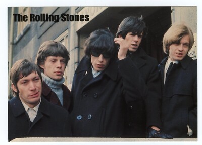The Rolling Stones Popular Rock Music Band Postcard | eBay