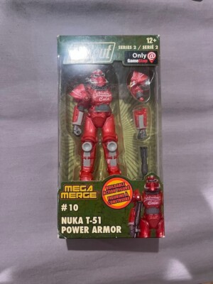 Fallout Mega Merge #10 NUKA T-51 POWER ARMOR 4 Inch Figure - GameStop ...