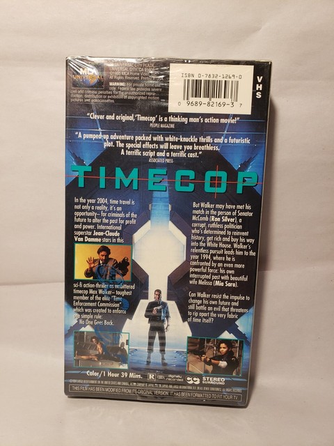 Timecop (VHS, 1995) for sale online | eBay