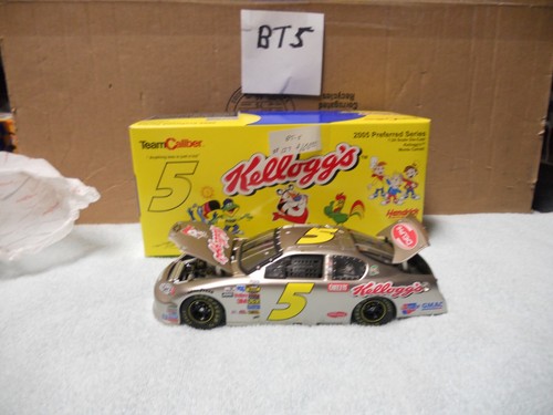 1/24 Team Caliber #5 Kyle Busch Kelloggs nickel finish Chevy rookie car ...