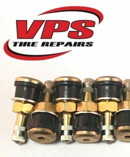 (4 pack) TR501 1.5" Brass Truck Tire Valve Stems Wheels 22.5 / 24.5 | eBay