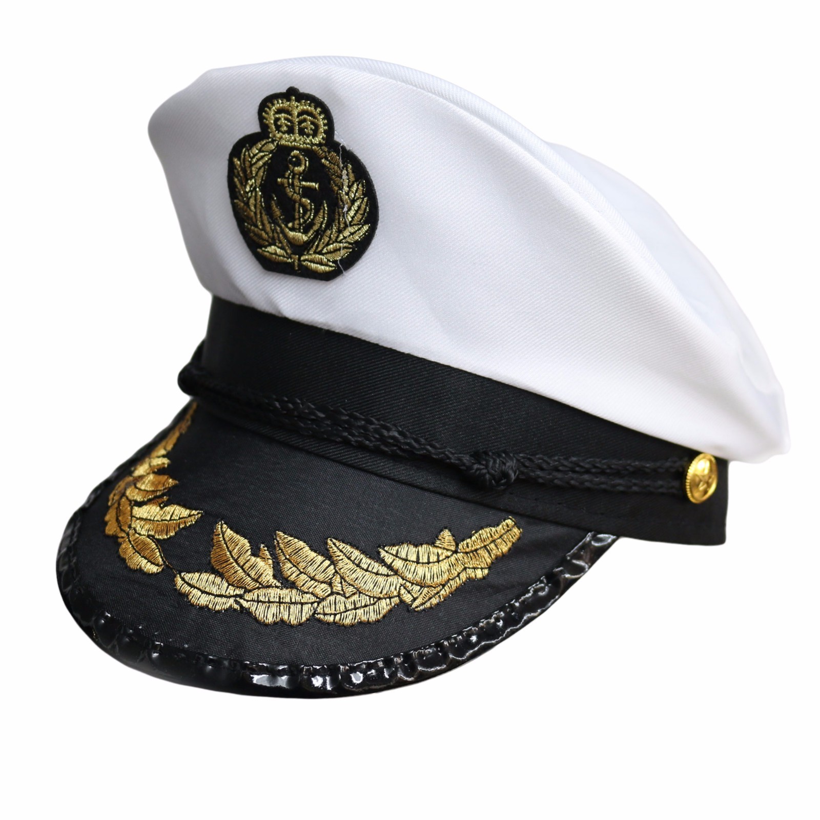 Kids Adults Fancy Dress Classic Sailor Navy Marines Sea Captain Uniform ...