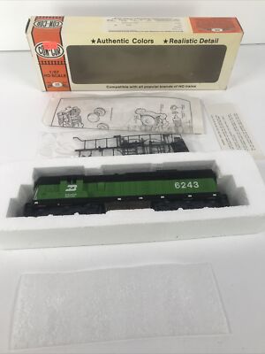 CON-COR 1/87 HO Scale EMD SD24 6243 Burlingron Northern train | eBay