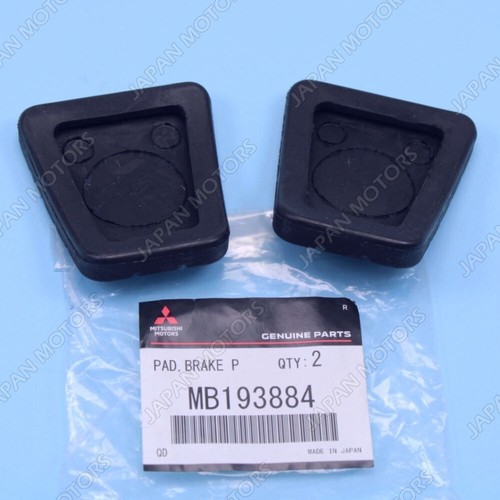 MB193884 GENUINE Mitsubishi Brake & Clutch Pedal Pad Set Lancer Eclipse ...