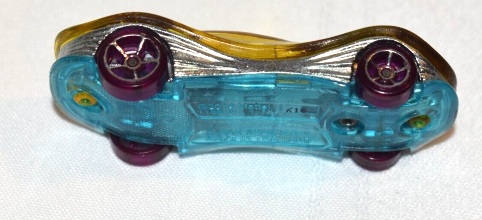 Hot Wheels Yellow Plastic 2014 Clear Speeder Made in Thailand K16 | eBay