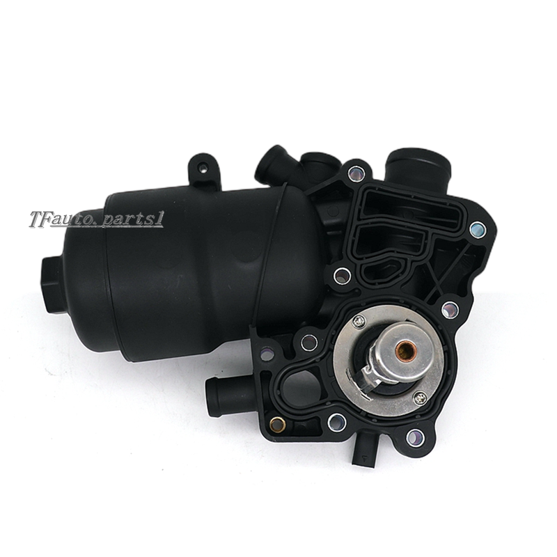 New oil filter housing with thermostat for Audi A6 A7 Q7 3.0 diesel ...