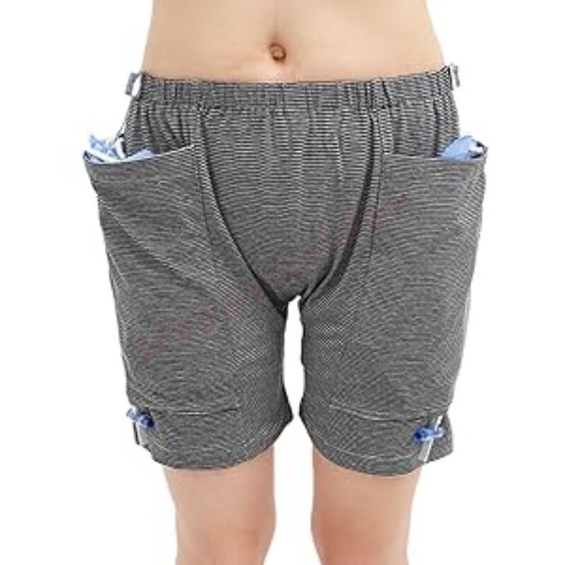 2 Pack Incontinence Care Trousers Catheter Underwear Urine Bag Pants ...