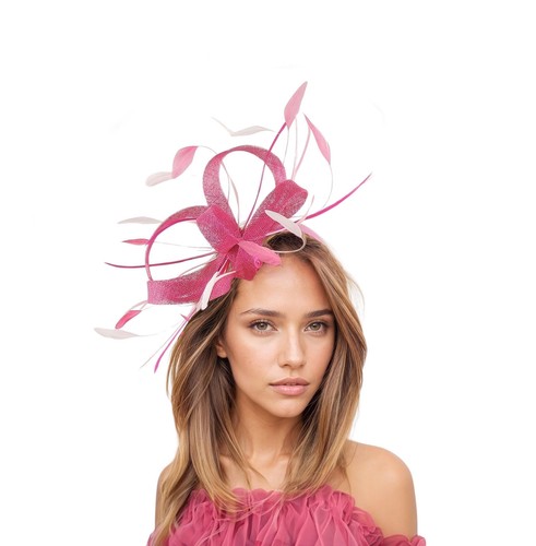 Fuchsia Hot Baby Pink Kentucky Derby Formal Church Wedding Party ...