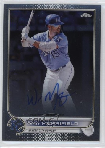 2022 Topps Chrome Chrome Veteran Auto Whit Merrifield #CVA-WM Auto | eBay