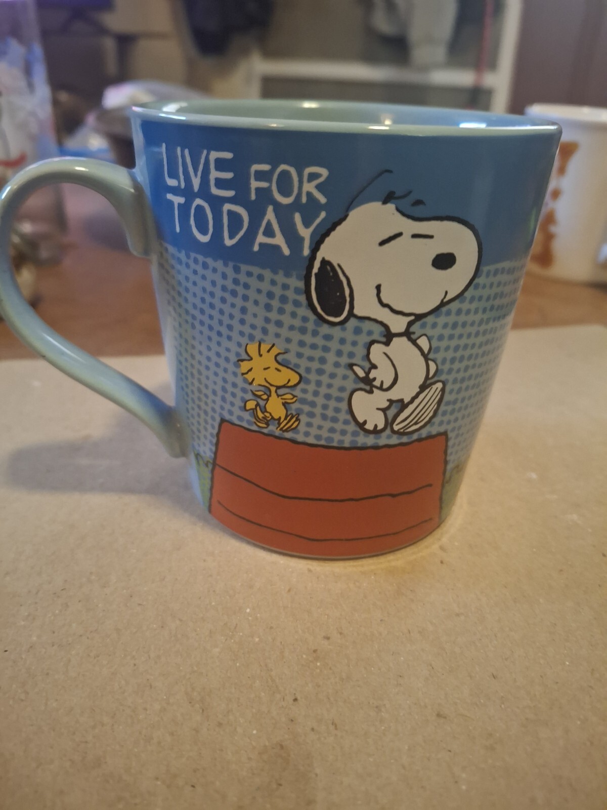 Snoopy Live For Today With Woodstock. 2014 Collectors Mug. Excellent ...