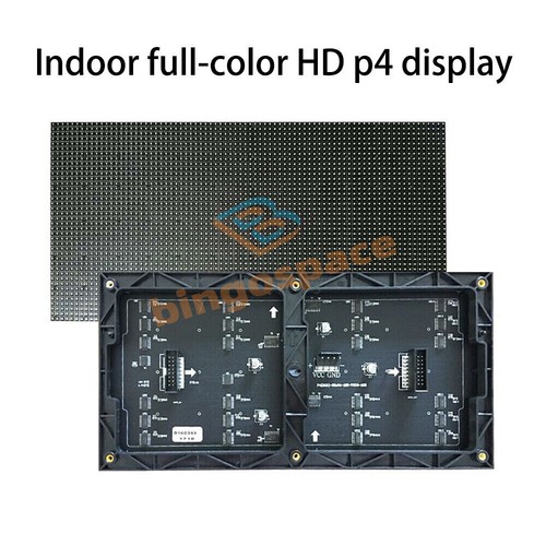 64x32 Pixel Panel LED Matrix Module P4 Full Color indoor Screen Display ...