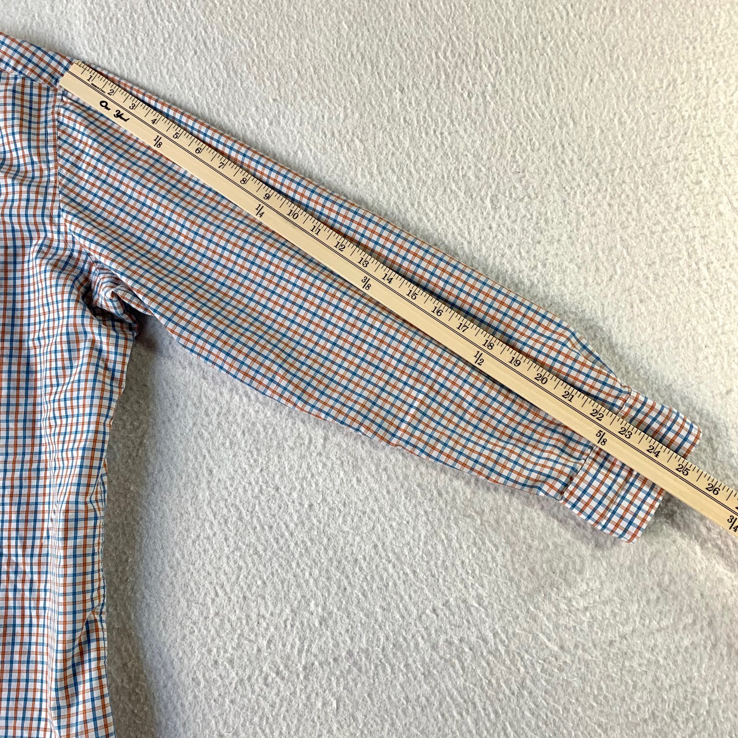 Mason James Men's XL Checkered Button Up Collared Shi… - Gem