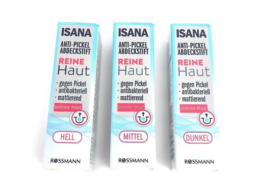 ISANA Reine Haut Anti Pickel Abdeckstift versch. Töne Kosmetik Auswahl ...