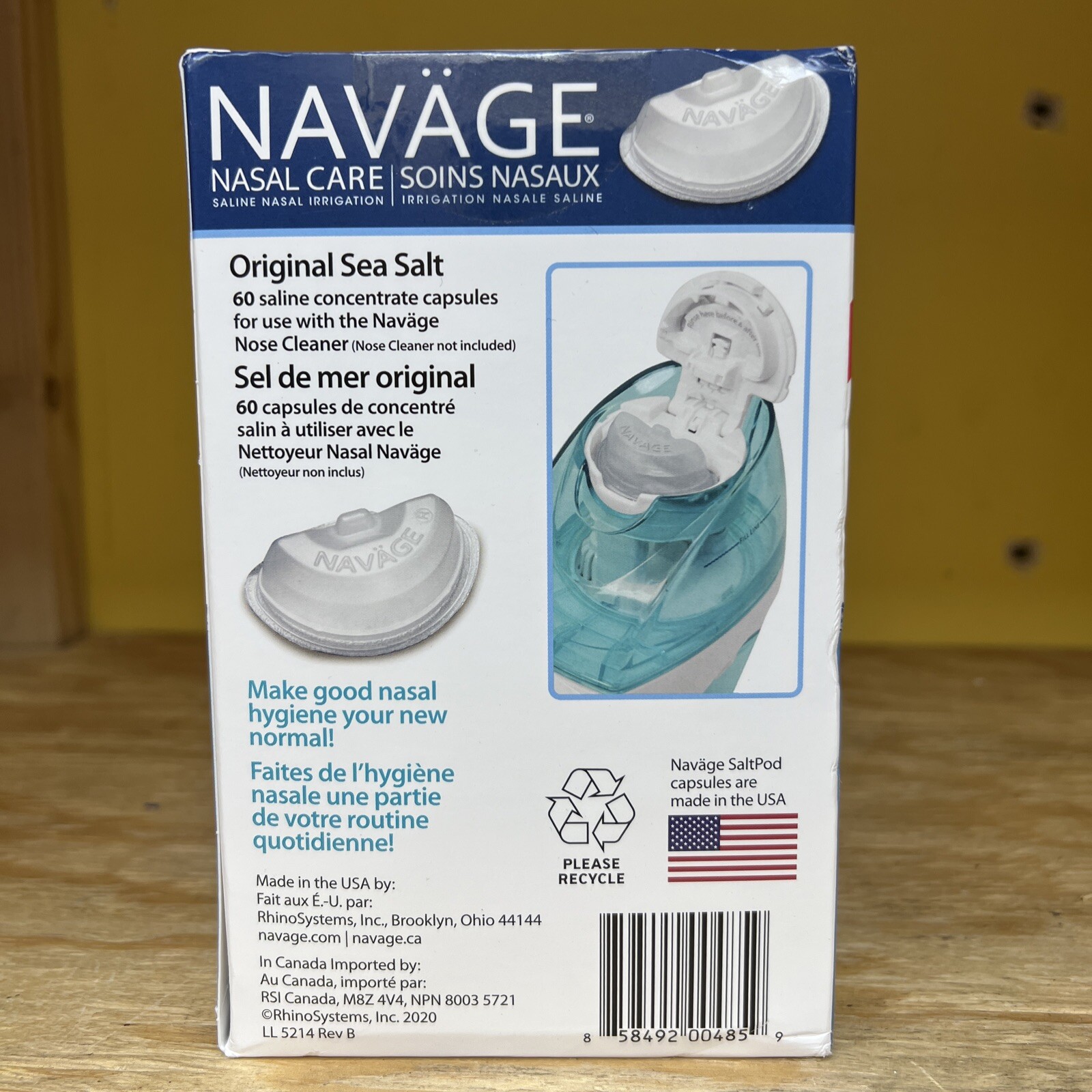 Navage Salt Pods Original 60 Salt Pods Exp 1/24 | eBay
