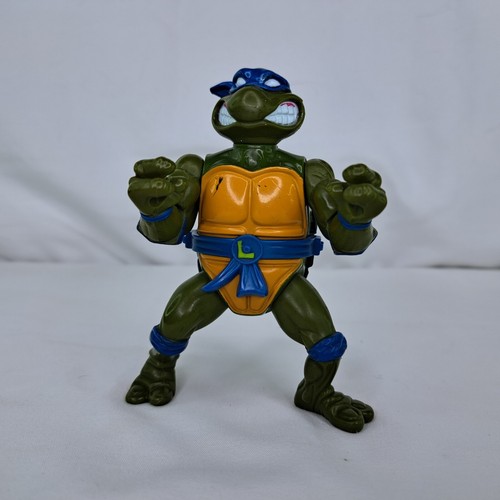 Vintage 1990 TMNT Storage Shell Leonardo 4" Action Figure Playmates | eBay