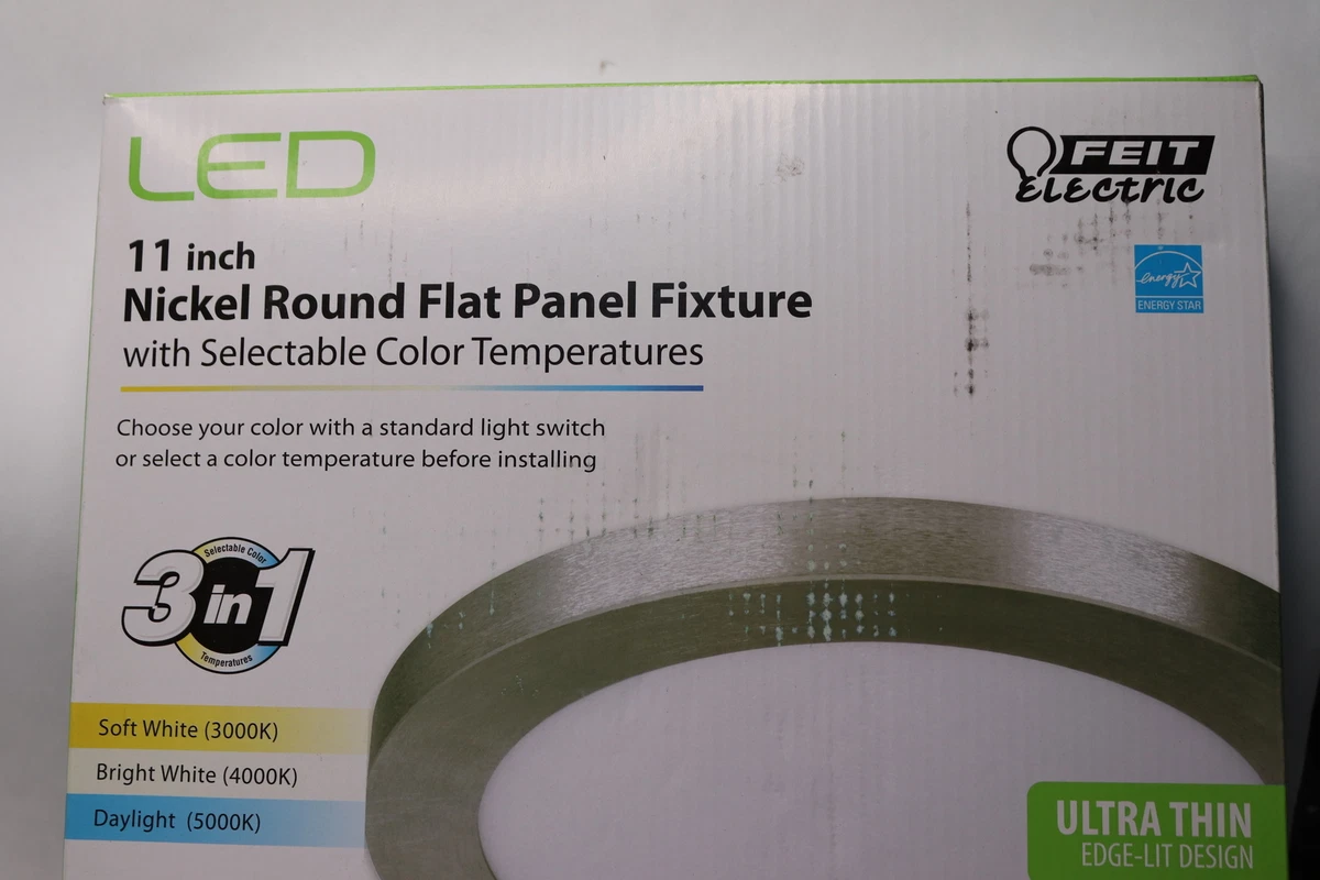 11 Inch Led Flat Panel Ceiling Fixture | Shelly Lighting