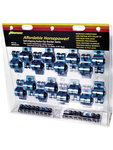 Proform Rocker Arm 3/8 in Stud Mount 1.60 Ratio Full Roller Aluminum B ...