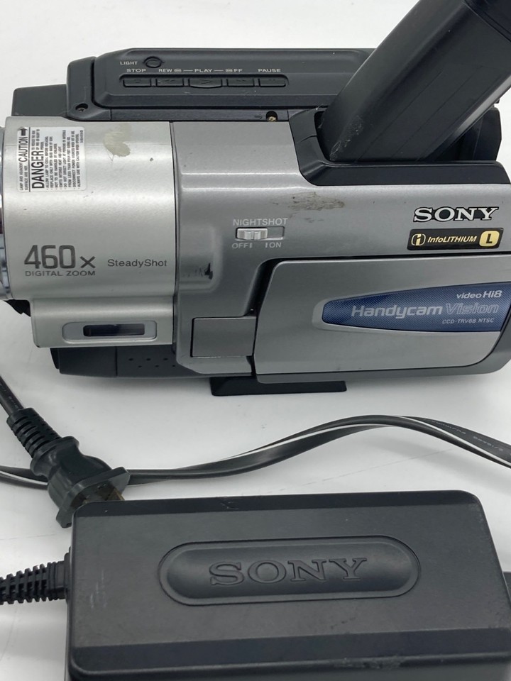 Sony Handycam Video Hi8 CCD-TRV58 NTSC Camcorder W/ Battery & Charger ...